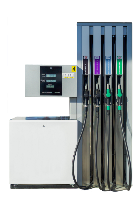 Standard versions of fuel dispensers – TUBS TEHNOLOGIJA d.o.o.